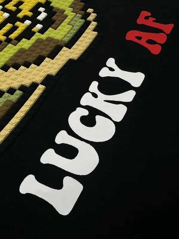 MOSTLY HEARD RARELY SEEN 8-BIT Lucky Af Cotton T-shirt
