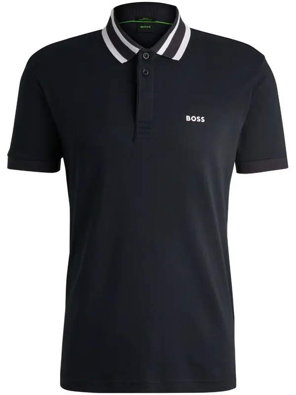 BOSS Logo Polo Shirt - Blue