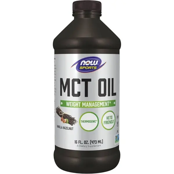NOW SPORTS Mct Oil Vanilla Hazelnut - One-color