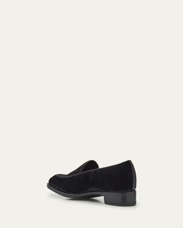 John Lobb Bill Velvet Penny Loafers
