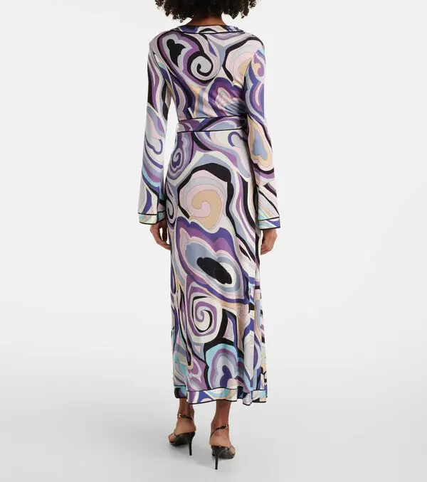 Rixo Vero Printed Maxi Dress