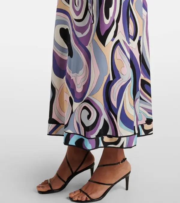 Rixo Vero Printed Maxi Dress