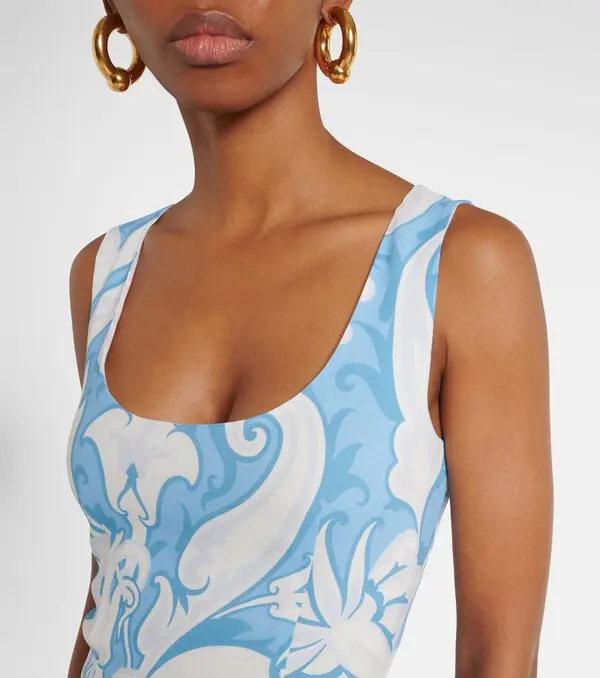 Etro Printed Midi Dress