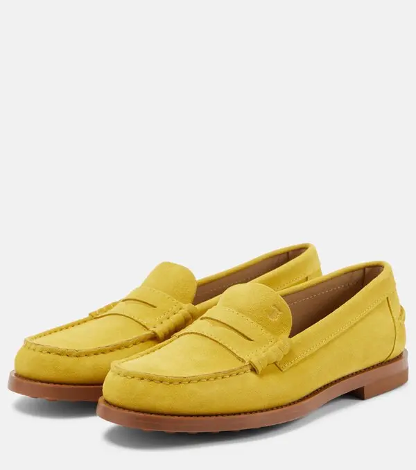 TOD'S Suede Loafers