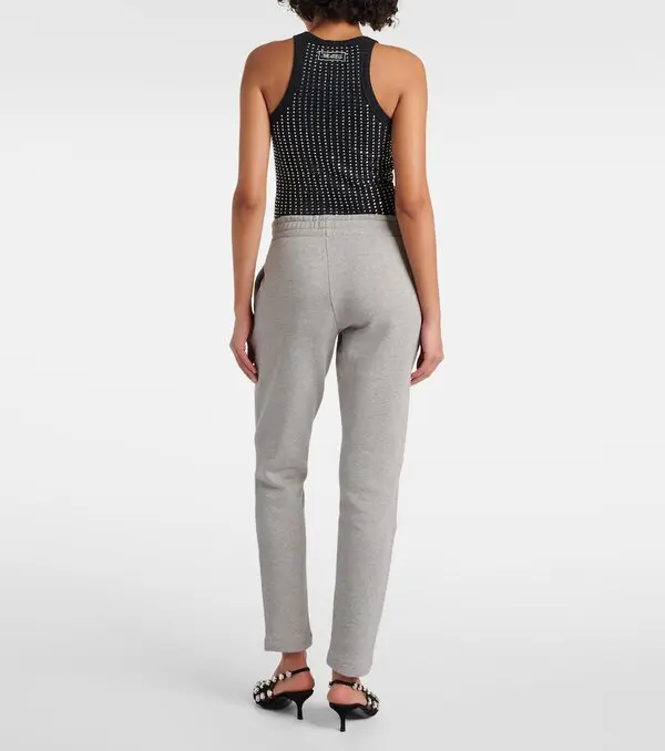 Attico Cotton Fleece Sweatpants