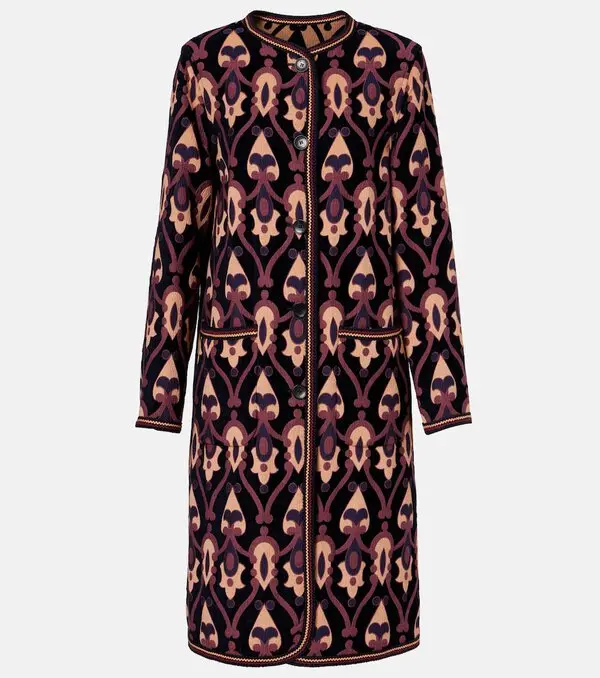 Etro Printed Coat - Multicoloured
