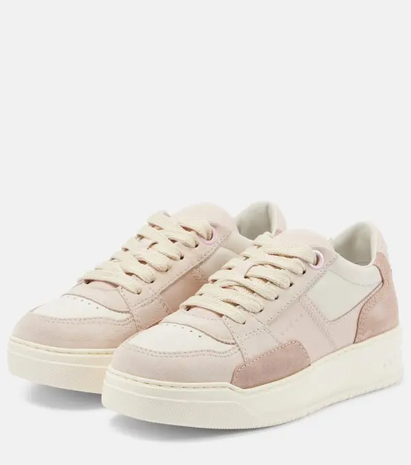 Hogan H667 Leather Sneakers - Pink