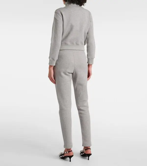 Attico Cotton Fleece Track Jacket