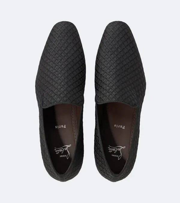 CHRISTIAN LOUBOUTIN Dandelion Jacquard Loafers