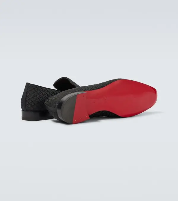 CHRISTIAN LOUBOUTIN Dandelion Jacquard Loafers