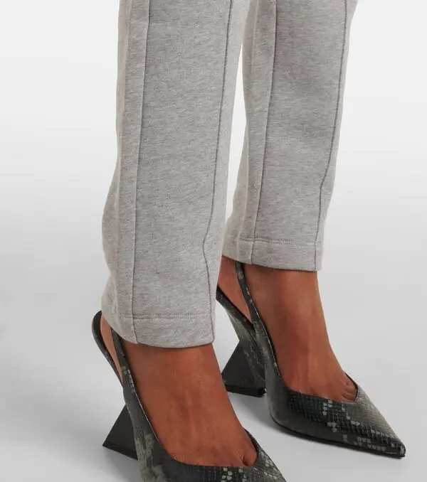Attico Cotton Fleece Track Pants