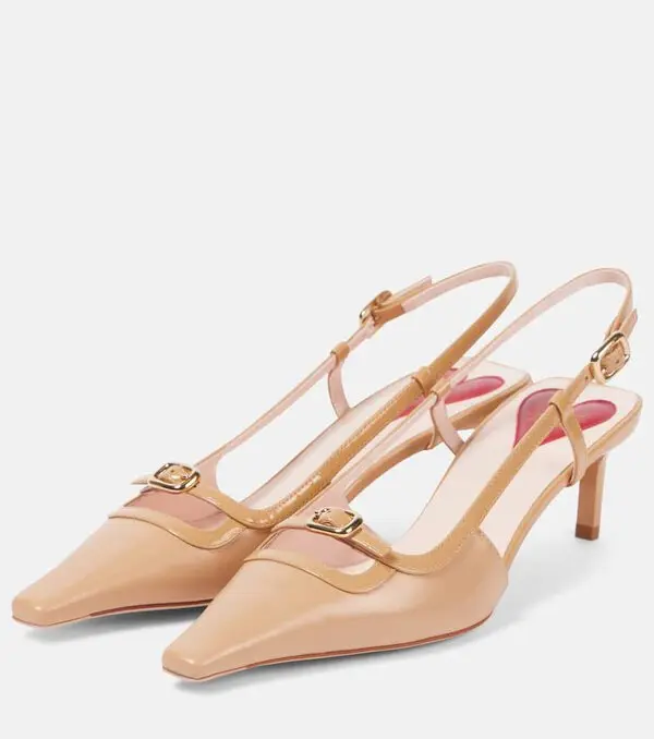 ROGER VIVIER Viv' Canard 55 Slingback Pumps