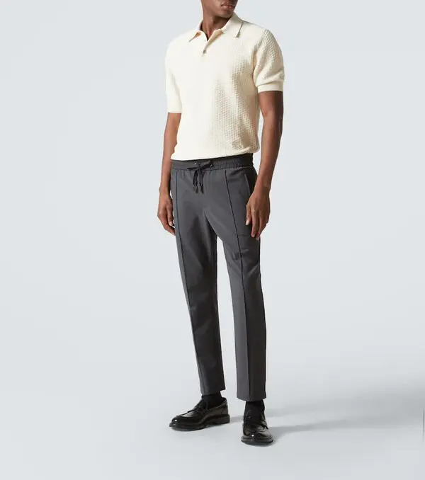 Dolce & Gabbana Wool-blend Straight Pants