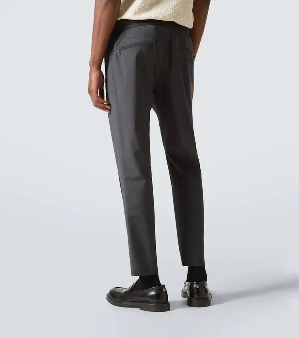 Dolce & Gabbana Wool-blend Straight Pants