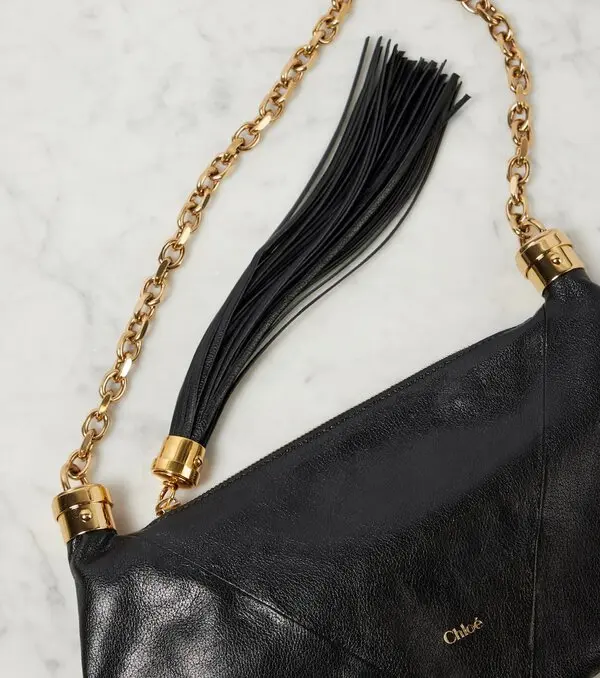 Chloé Foulard Small Shoulder Bag - Black