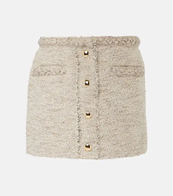 Isabel Marant Étoile Gleny Tweed Miniskirt