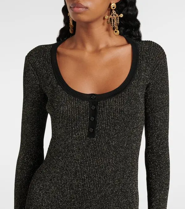 Chloé Metallic Fibre Top