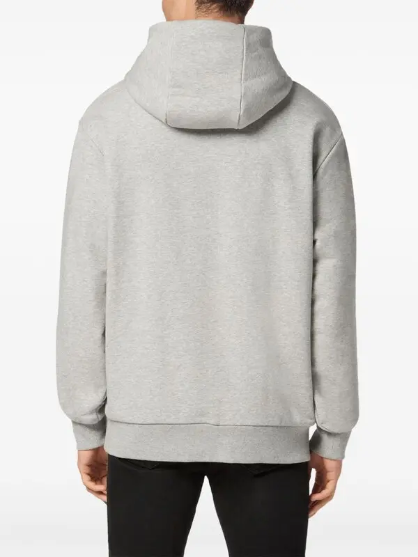 Philipp Plein Appliqué Hooded Sweatshirt