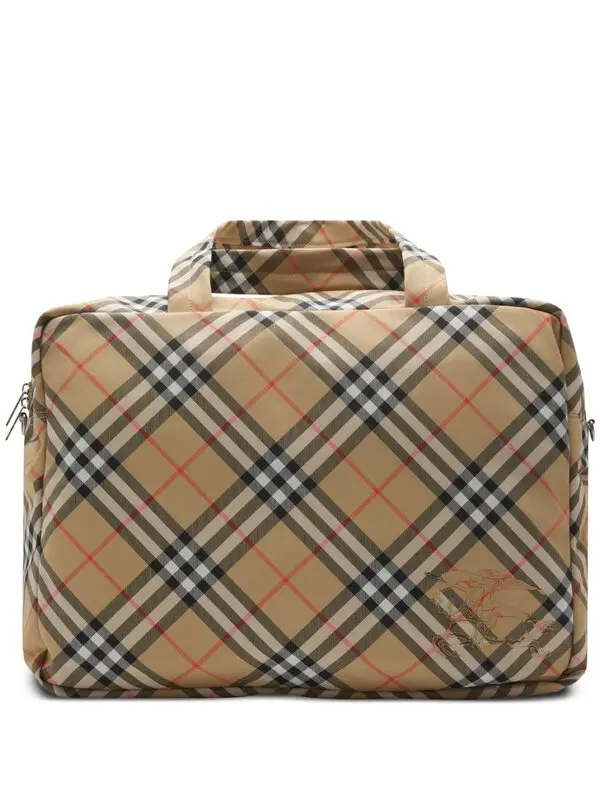Burberry Vintage Check Duffle - Brown