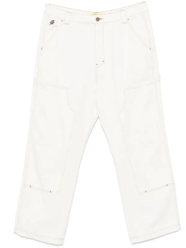 ICECREAM Canvas Carpenter Trousers - Beige