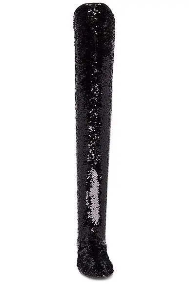 THE ROW Sequined Cuissard Boots