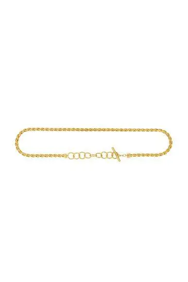 Saint Laurent Chain Belt - Oro Antico