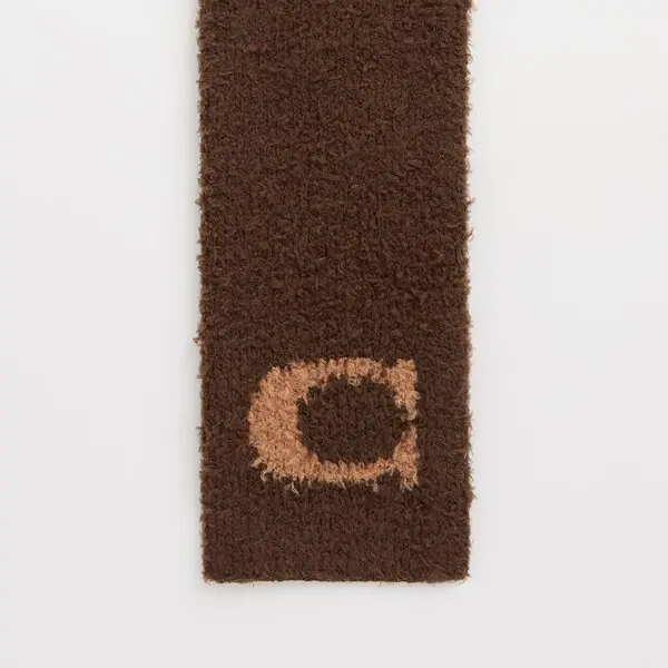 COACH Restored Sherpa Knit Scarf