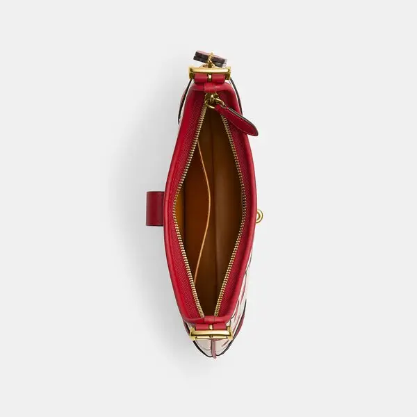 Coach Hamptons Hobo Bag With Cherry Print