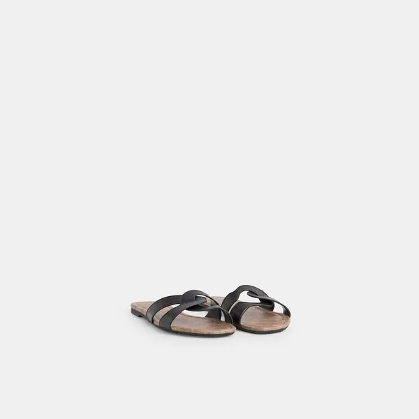 COACH® Restored Essie Sandal - Black
