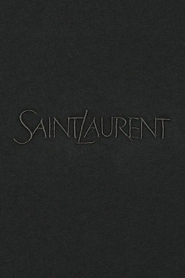 Saint Laurent Short Sleeve Tee - Black