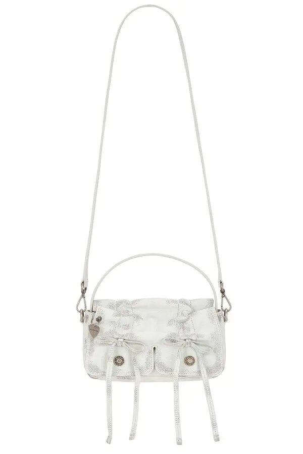 Acne Studios Multi Pocket Micro Bag - White & Grey
