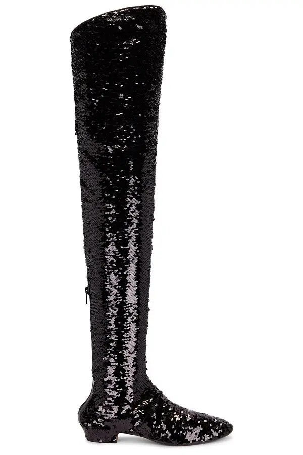 Sequin Boots For Women Editorialist