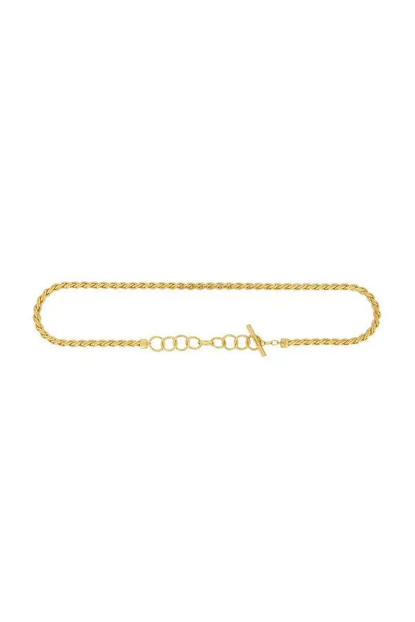 Saint Laurent Chain Belt - Oro Antico