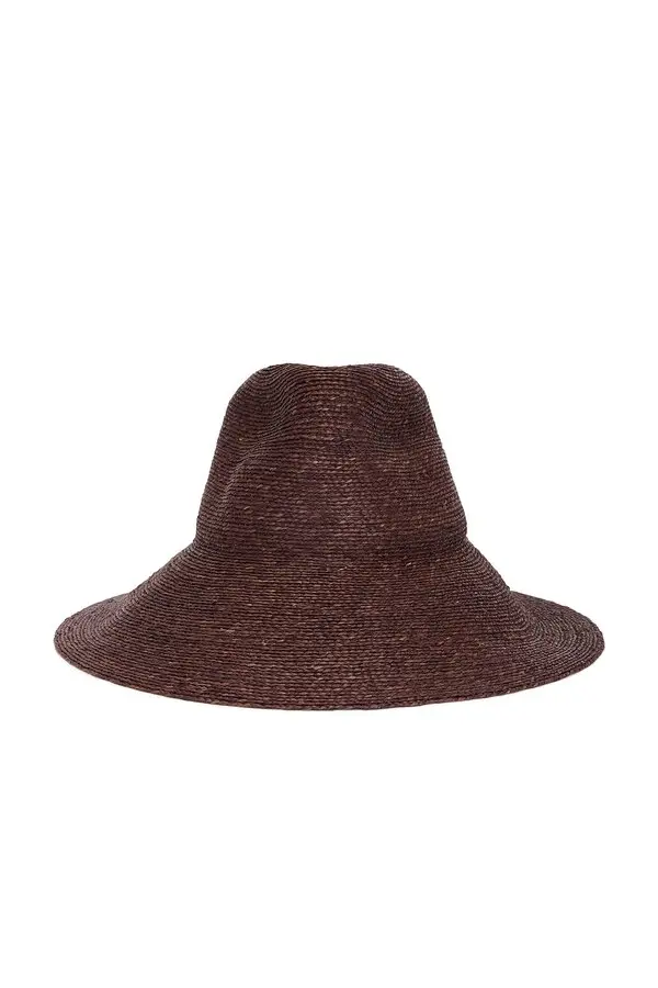 Janessa Leoné Colette Straw Hat - Chocolate