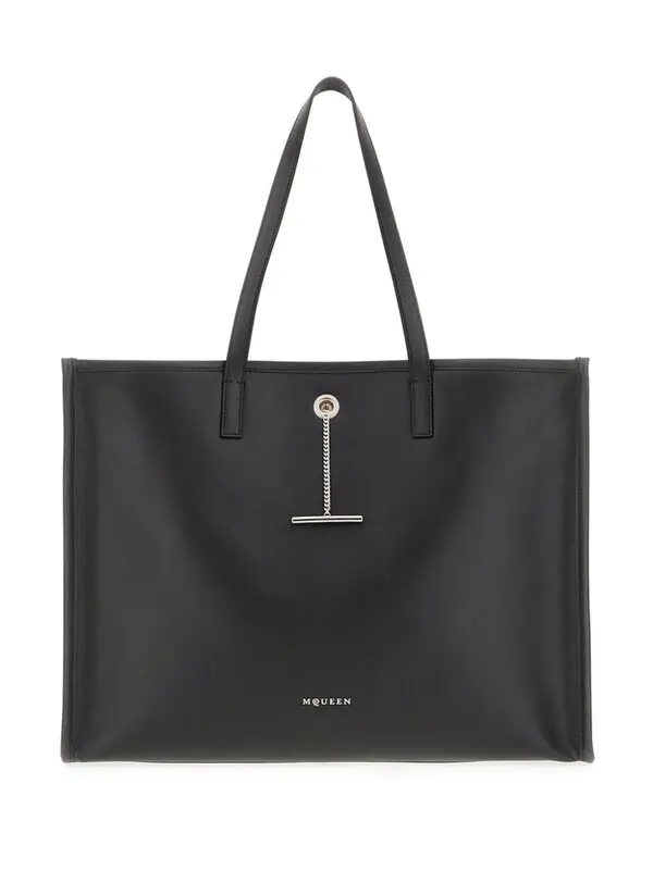 Alexander McQueen Pendant Tote Bag - Black