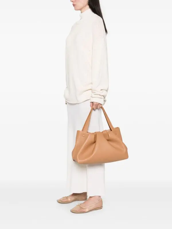 THEMOIRE Athena Tote Bag - Brown