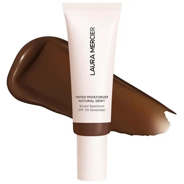 Laura Mercier Long-wear Tinted Moisturizer Natural Dewy Skin Tint Spf 30 With Hyaluronic Acid - 7n Mahogany