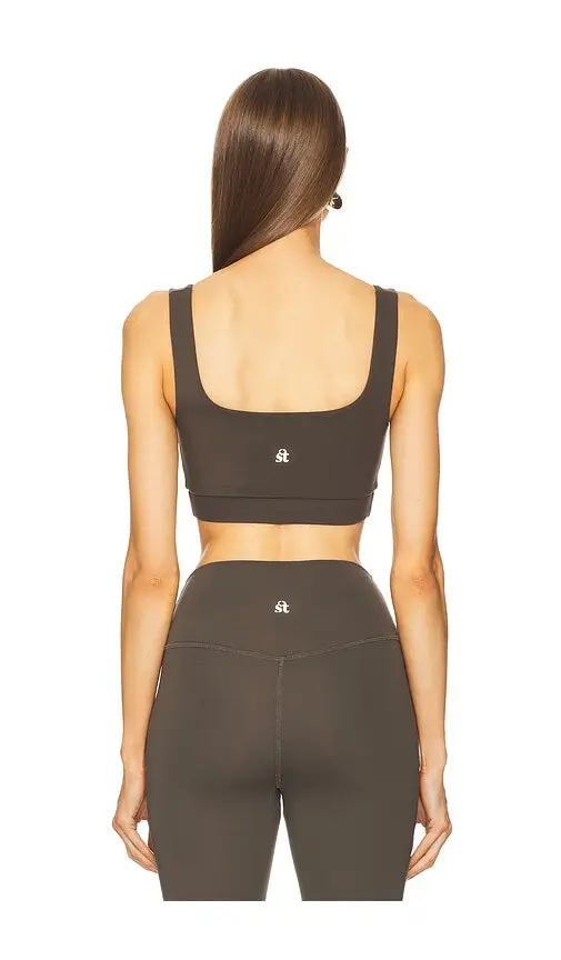 Strut This Jolie Bra In Neutral - Titanium