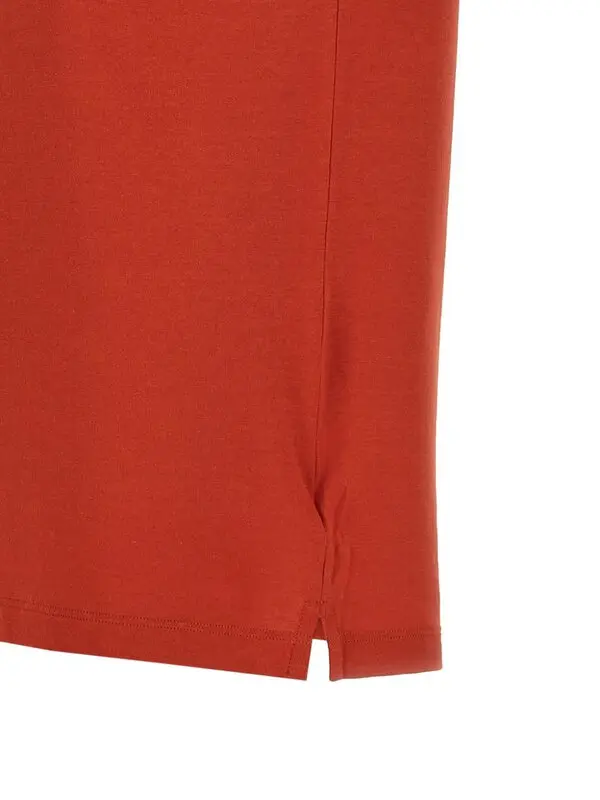 ZANONE Cotton Polo Shirt - Brown