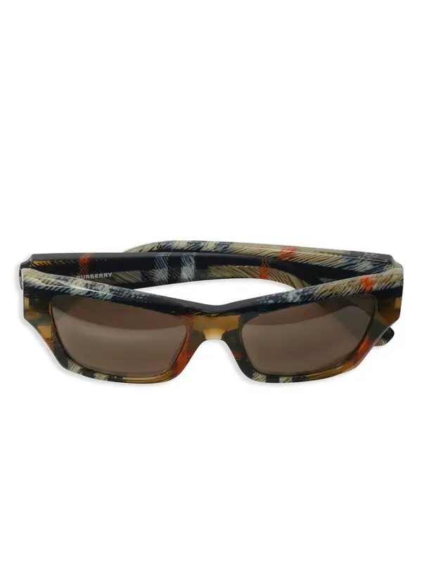 Burberry Shield Facet Sunglasses - Neutrals