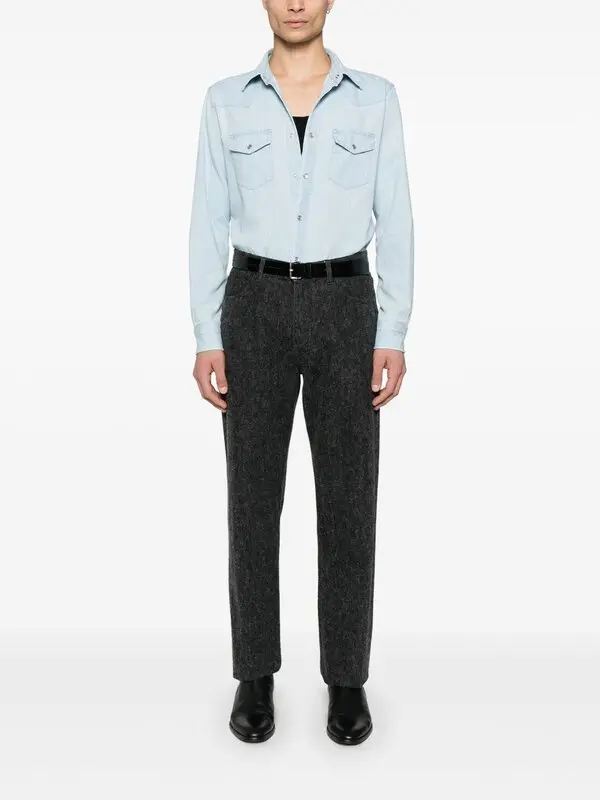 TOM FORD Denim Shirt - Blue