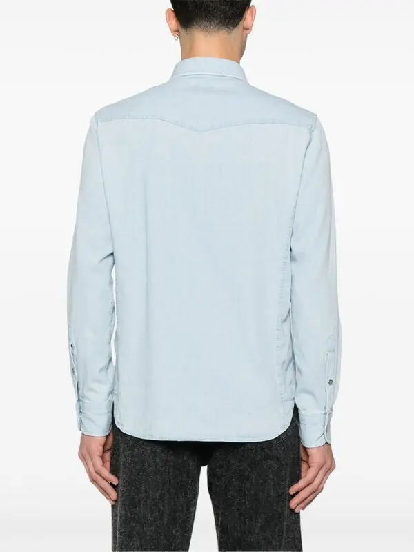 TOM FORD Denim Shirt - Blue
