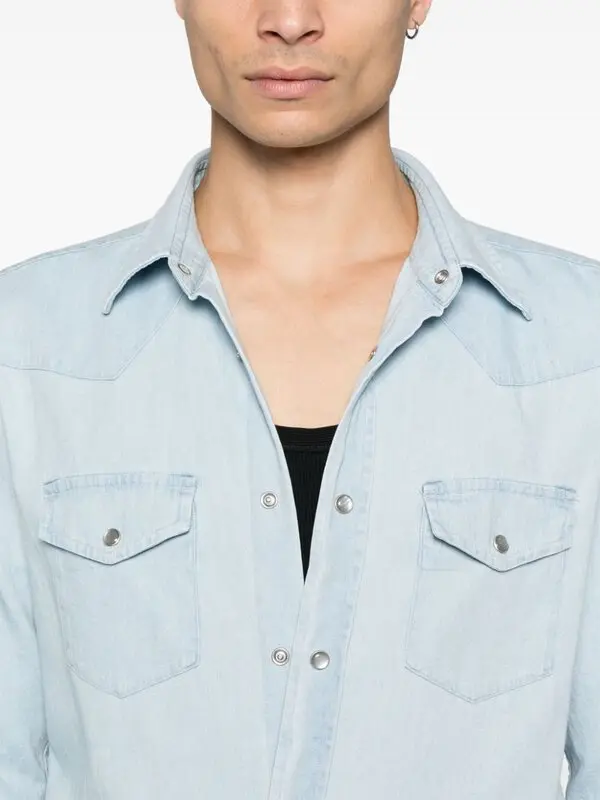 TOM FORD Denim Shirt - Blue