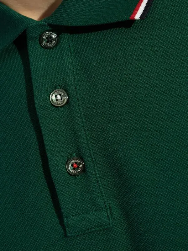 Moncler Logo-patch Polo Shirt