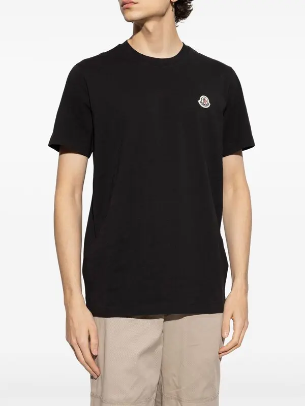 Moncler Logo-patch Cotton T-shirt