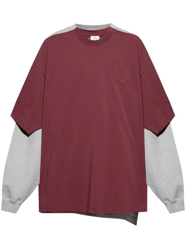 Vetements Layered Sweatshirt