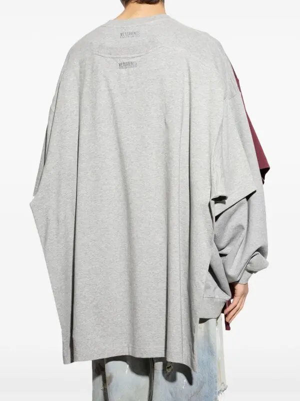 Vetements Layered Sweatshirt
