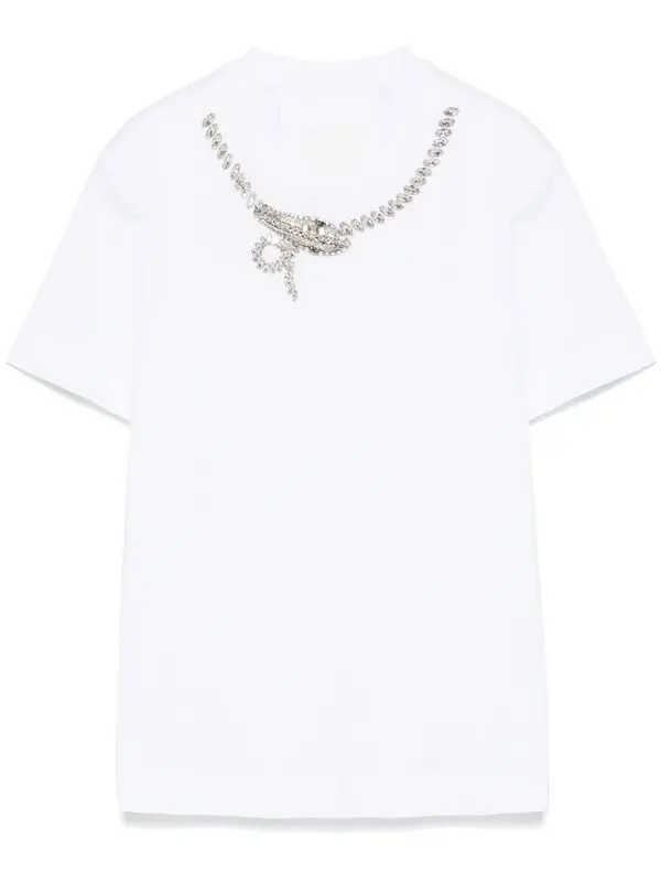 Givenchy Crystal-detail T-shirt