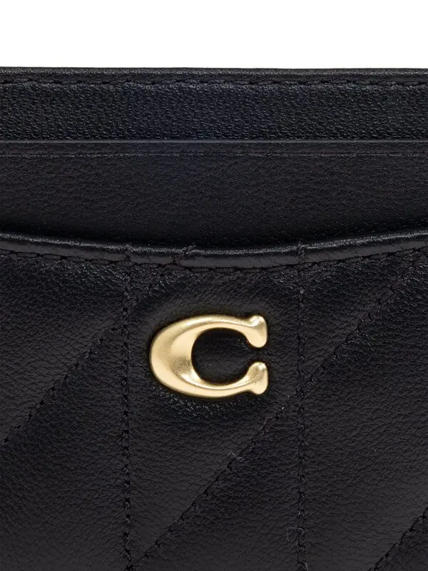COACH Essential Leather Card Holder