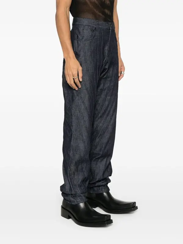 MUGLER Seam-detail Jeans